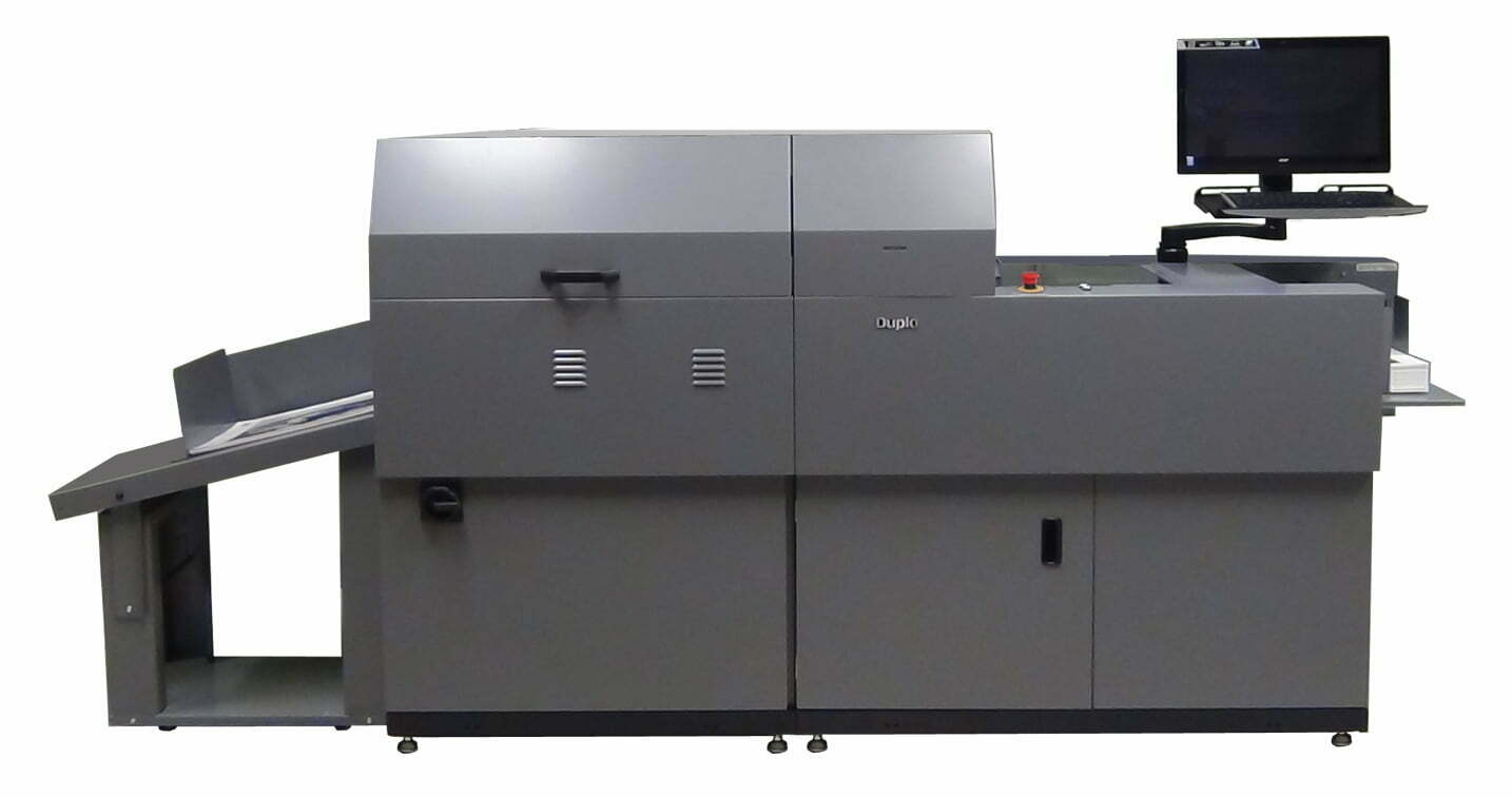 Duplo DDC-810 DuSense 3D Spot UV-Coater | Albyco Duplo DDC-810 DuSense 3D Spot UV-Coater | Albyco
