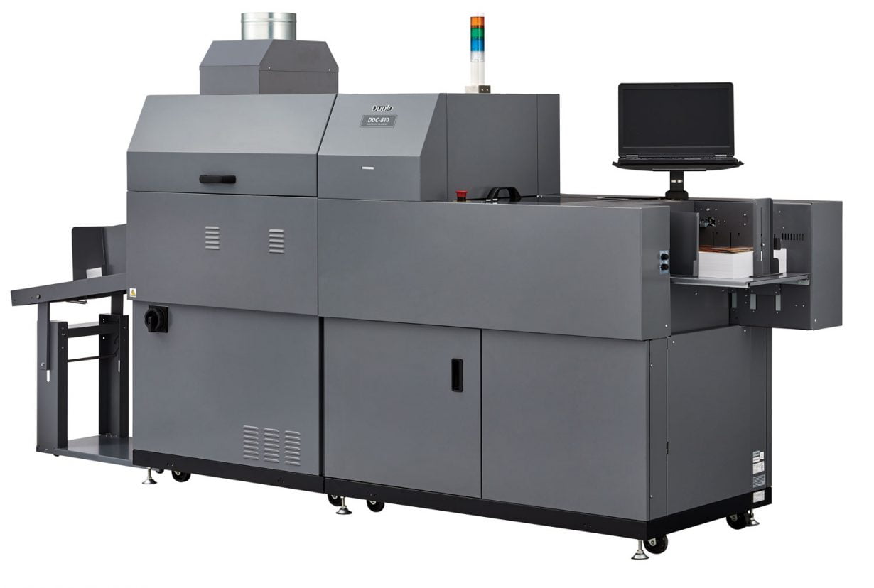 Duplo DDC-810 DuSense 3D Spot UV-Coater - Albyco Duplo DDC-810 DuSense 3D Spot UV-Coater - Albyco