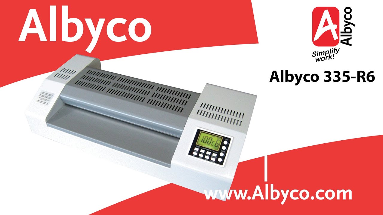 Video's lamineermachines - Albyco