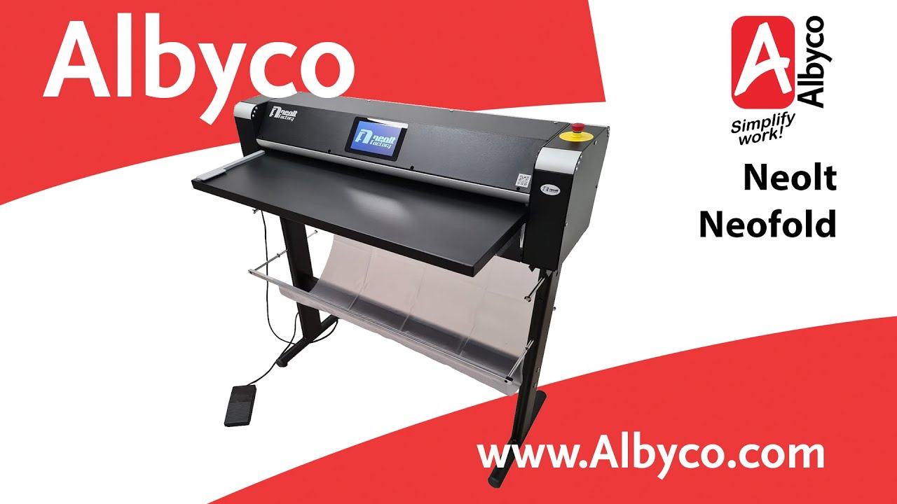 Neolt Neofold PL920, Folding machine for large format - Albyco